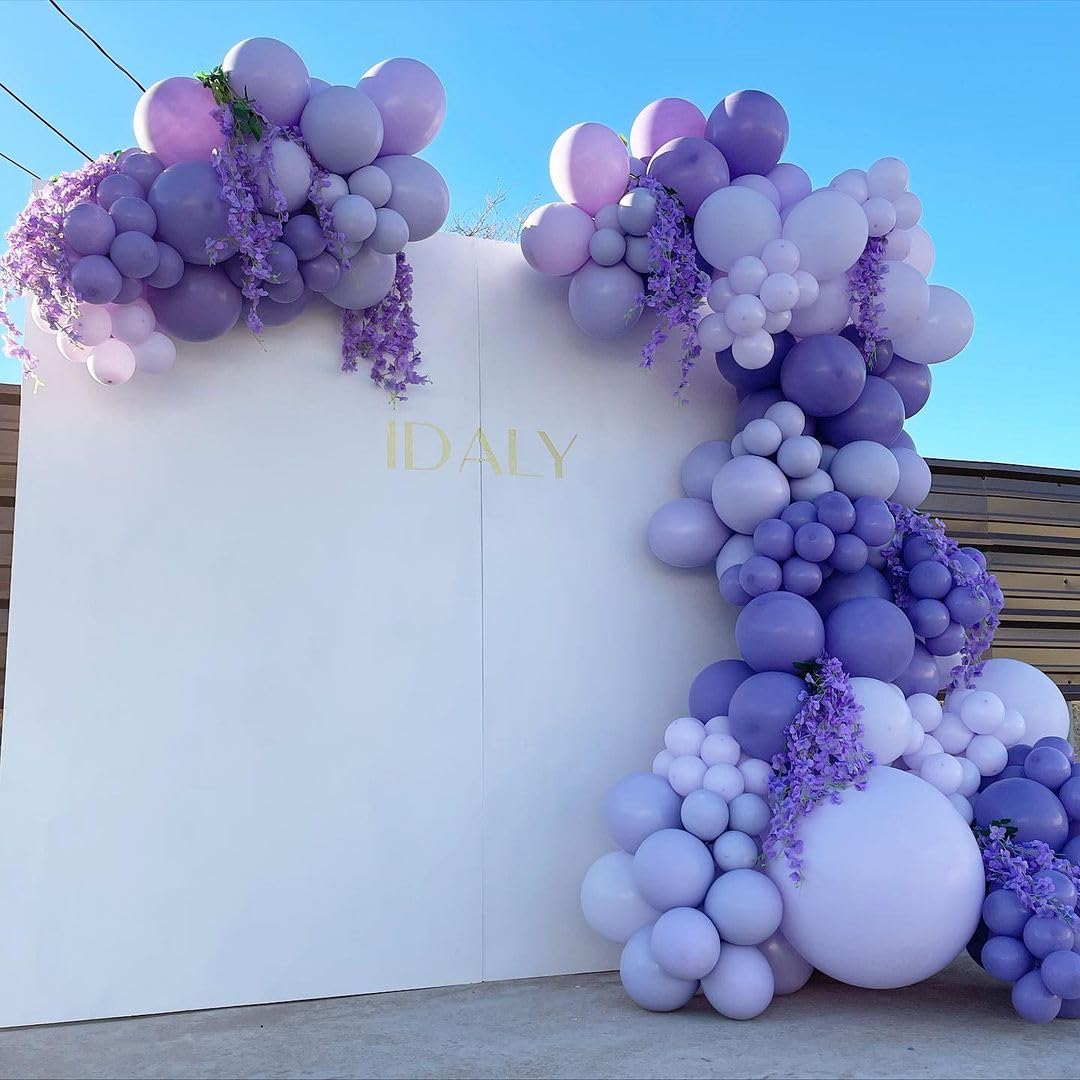 Snapklik.com : Pastel Purple Latex Party Balloons - 150 Pack 5 Inch ...