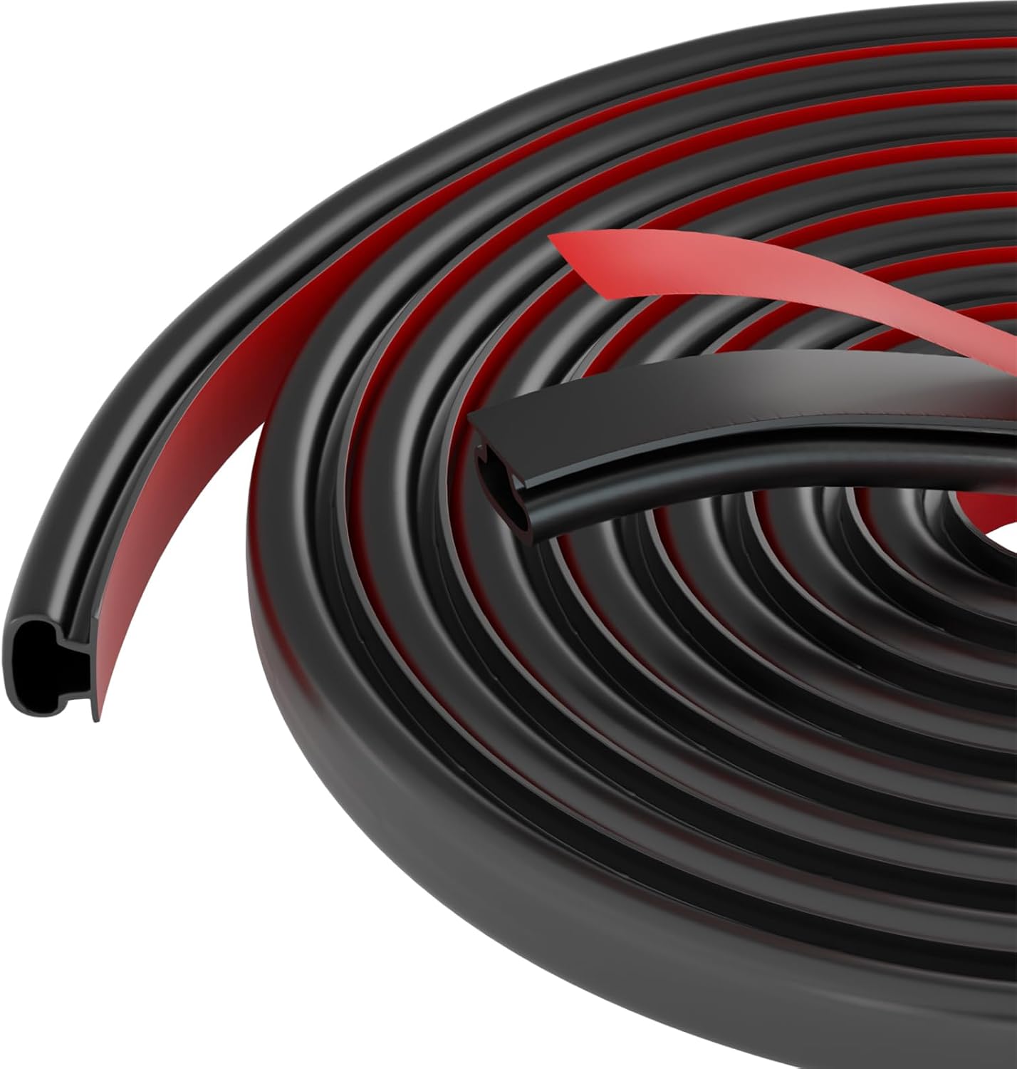 7M D-Shape Rubber Door Sealing Strip, Door Draft Excluder for Door ...
