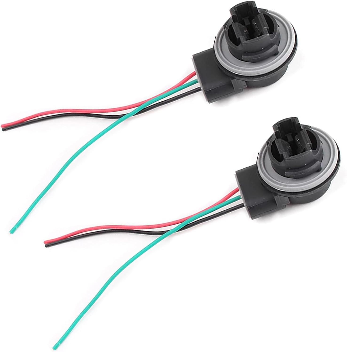 Amazon.com: icykale Pack-2 Car 3157 Brake Light Socket Connector ...