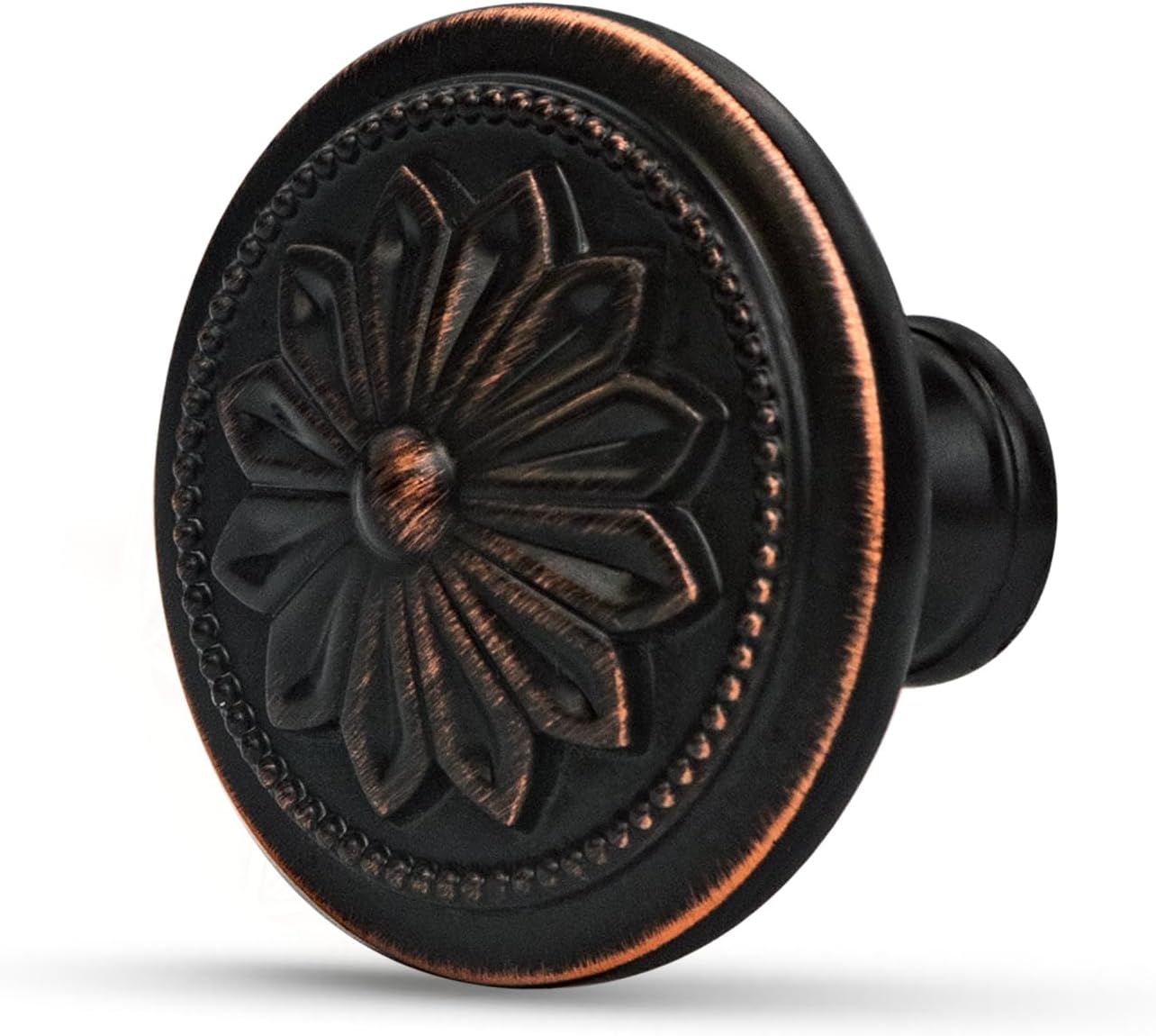 Xlroaafs 10 Pack Oil Rubbed Bronze Cabinet Dresser Drawer Knobs,1-2/5 ...