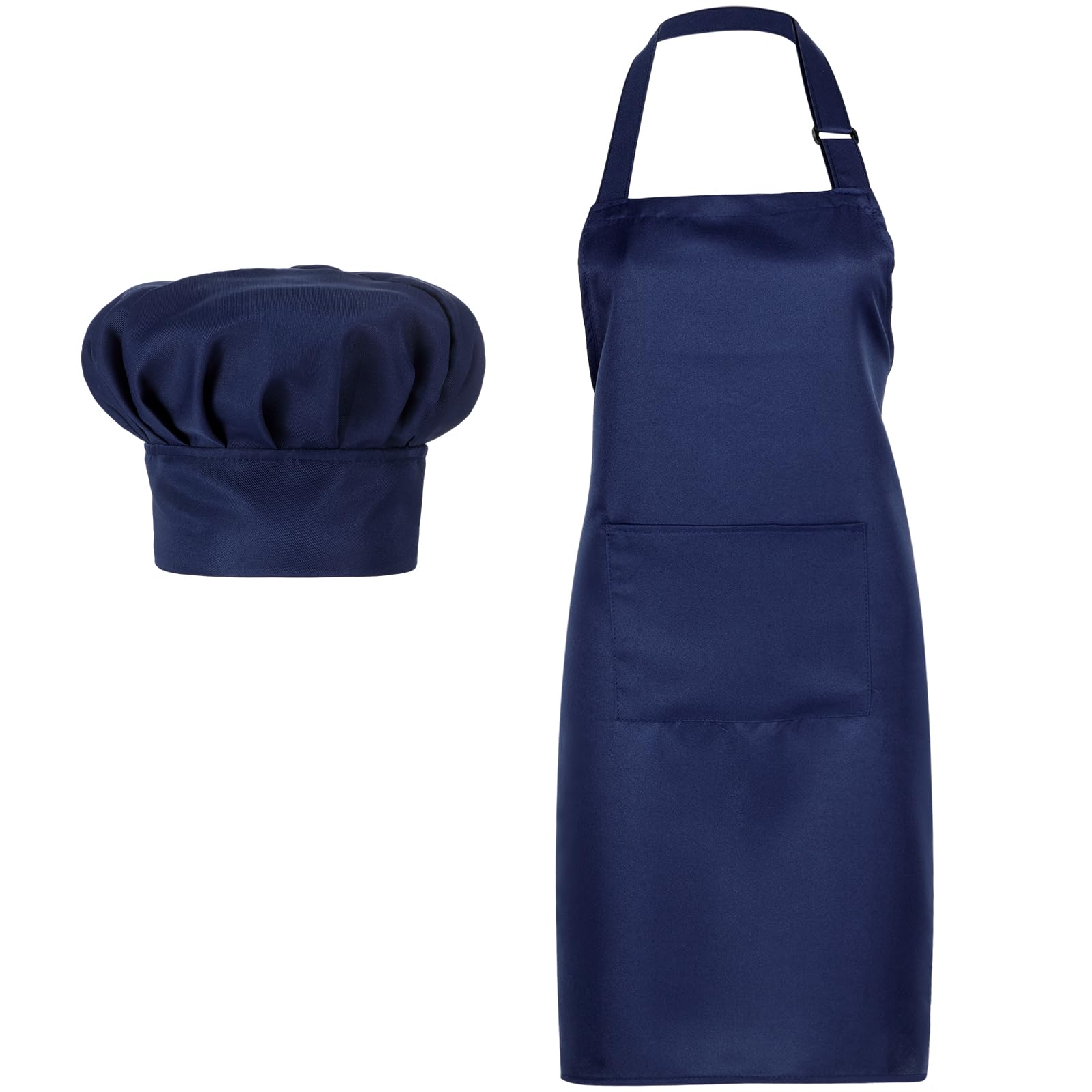 Amazon.com: SATINIOR 2 Pcs Chef Costume for Women Men Chef Hat Apron ...