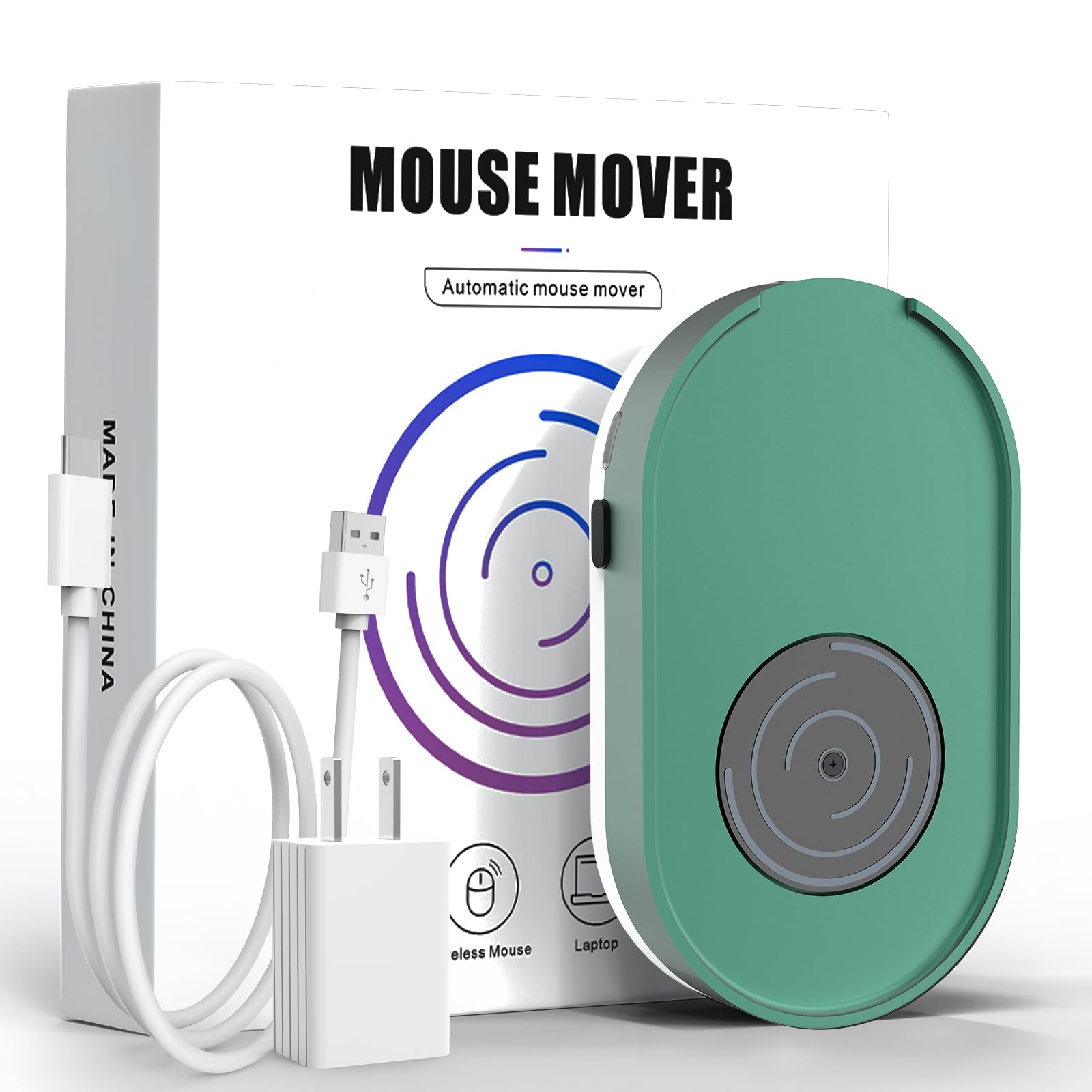 Amazon.com: Ergopollo Mouse Jiggler, Undetectable Mouse Mover Device ...