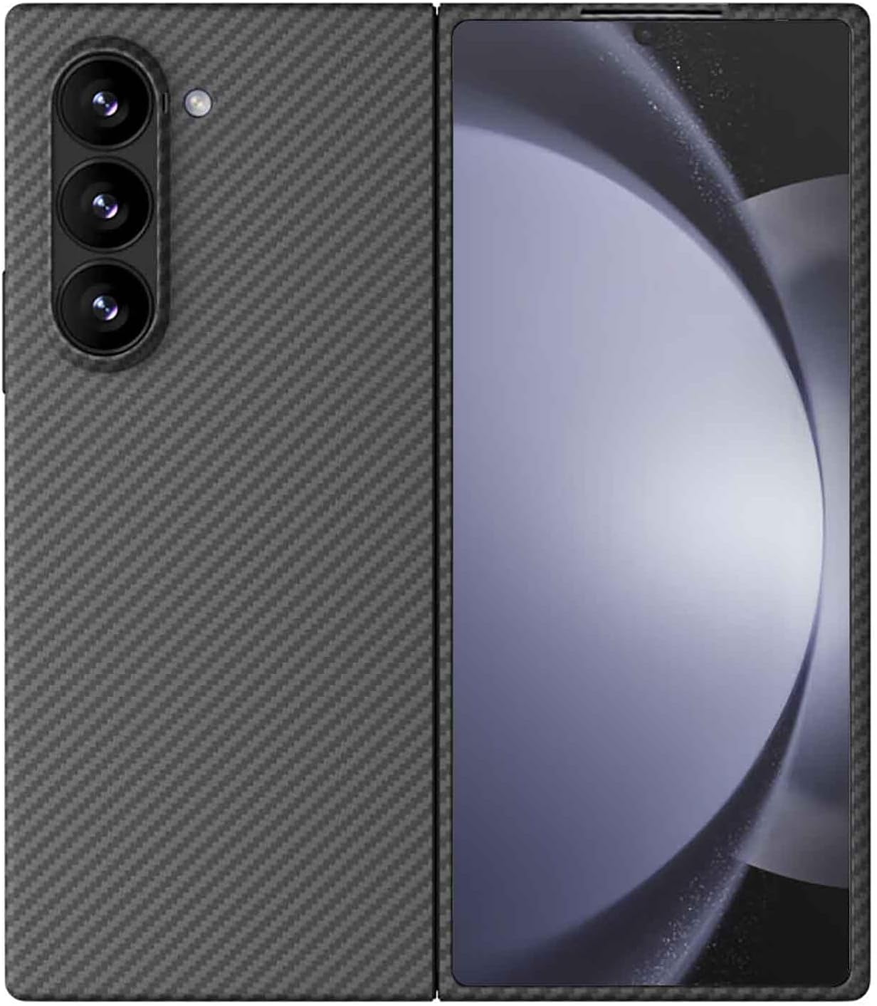 Amazon.com: Sisyphy Aramid Fiber Case Black 600D Snap-on Back Cover for ...
