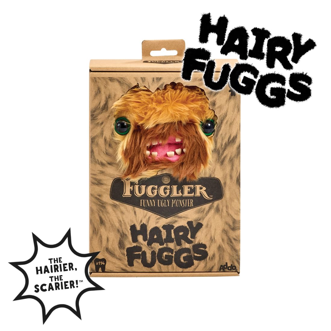 Fuggler Hairy Fugg Screech Soft Toy For Children From 4 Years Plushies ...
