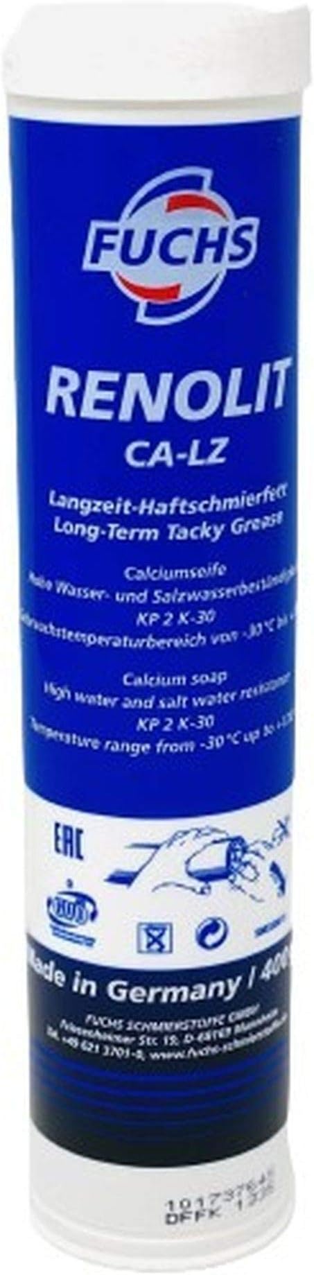 Fuchs Renolit CA-LZ Long-Term Grease Grease Grease Multi-Purpose Grease ...