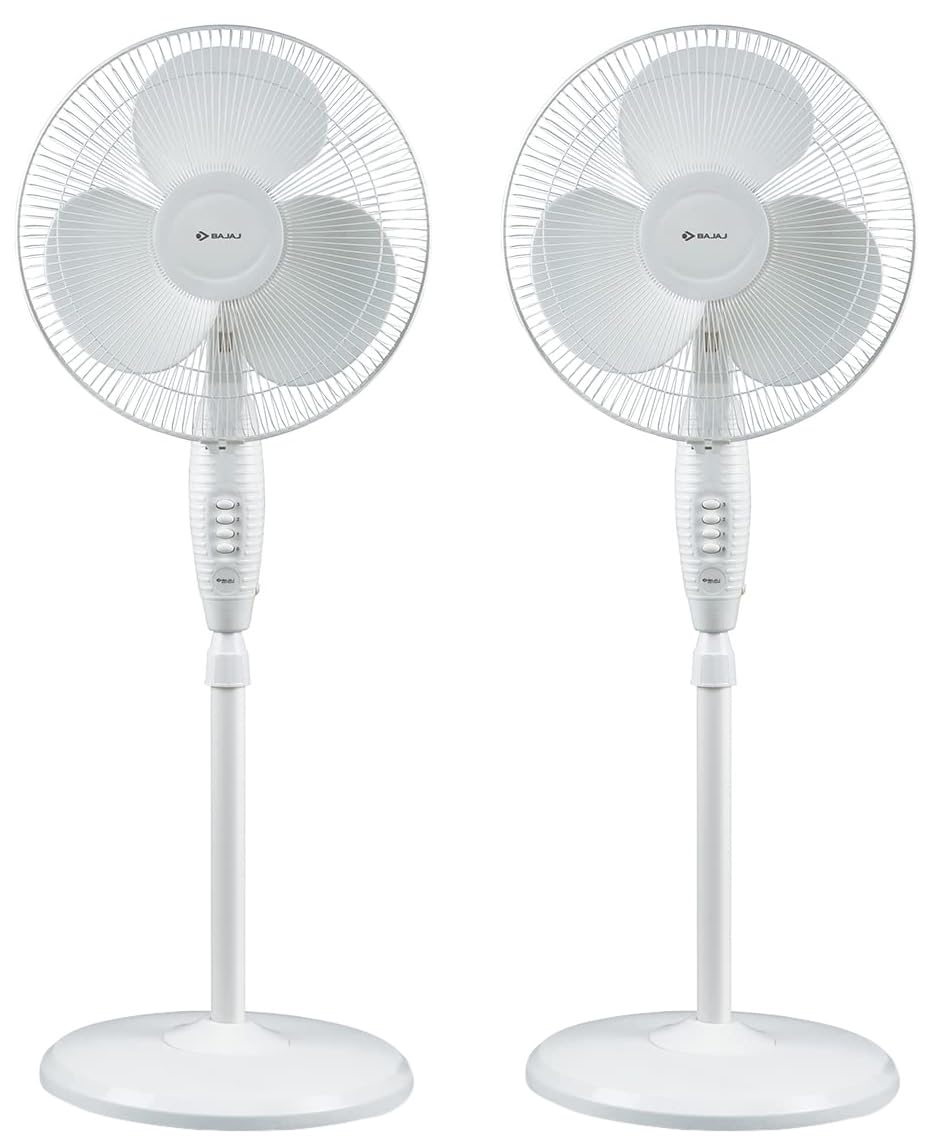 Buy Bajaj Esteem 400 MM Oscillating Pedestal Fan for Home|Stand Fan ...