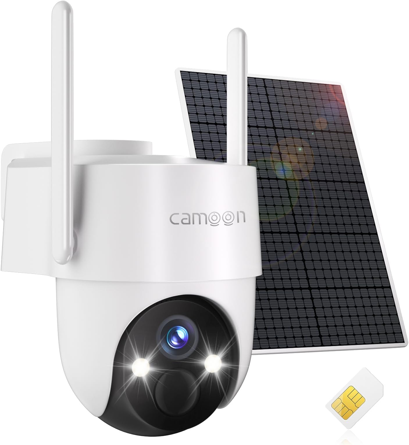 Amazon.com : Xega 4G LTE Cellular Security Camera Solar with SIM Card【2 ...