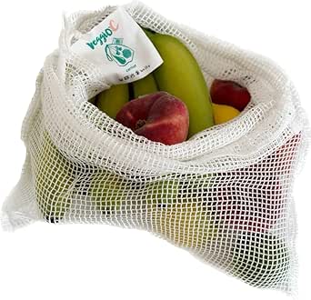 Veggio C 1-Pack - Reusable Cellulose Bag - 100% Natural Fibre ...