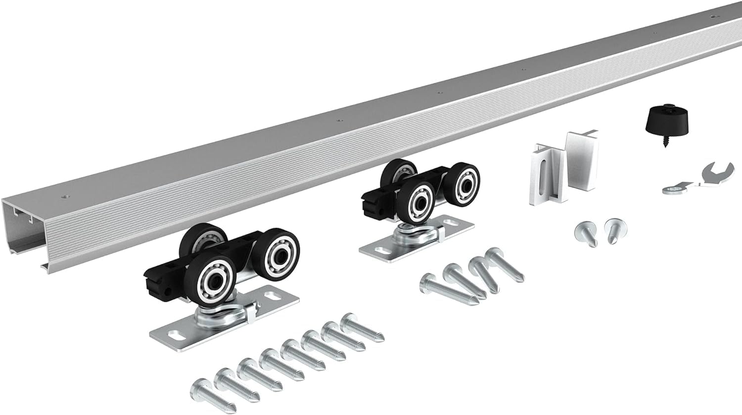SLIK 08SL005091 Double Wheel Type Sliding Door Gear Track 914mm ...