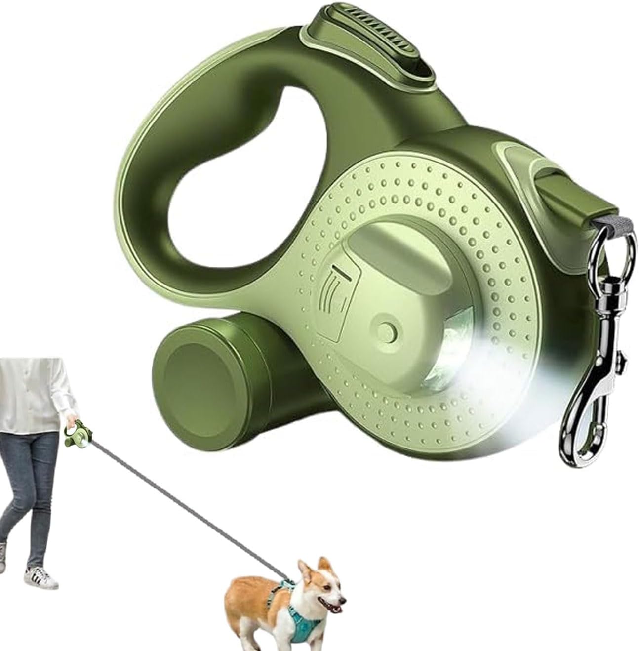 Amazon.com : Best Dog Supplies 4-in-1 Anti Pull Retractable Dog Leash ...