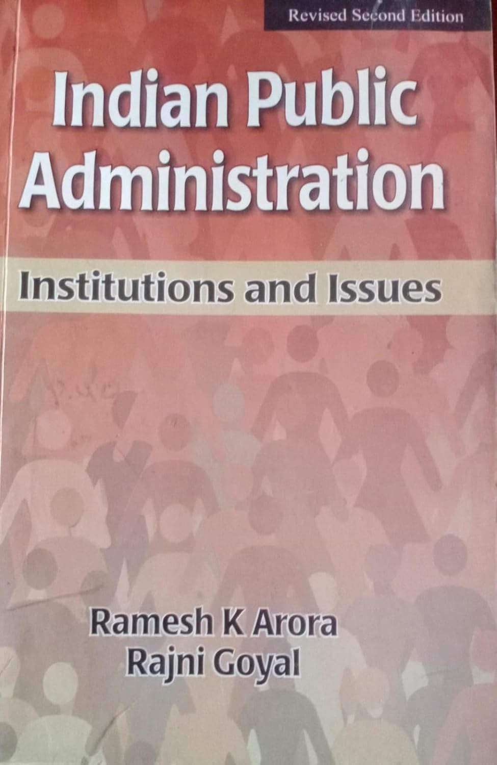 Indian Public Administration By Ramesh K Arora (Second Hand & Used Book ...