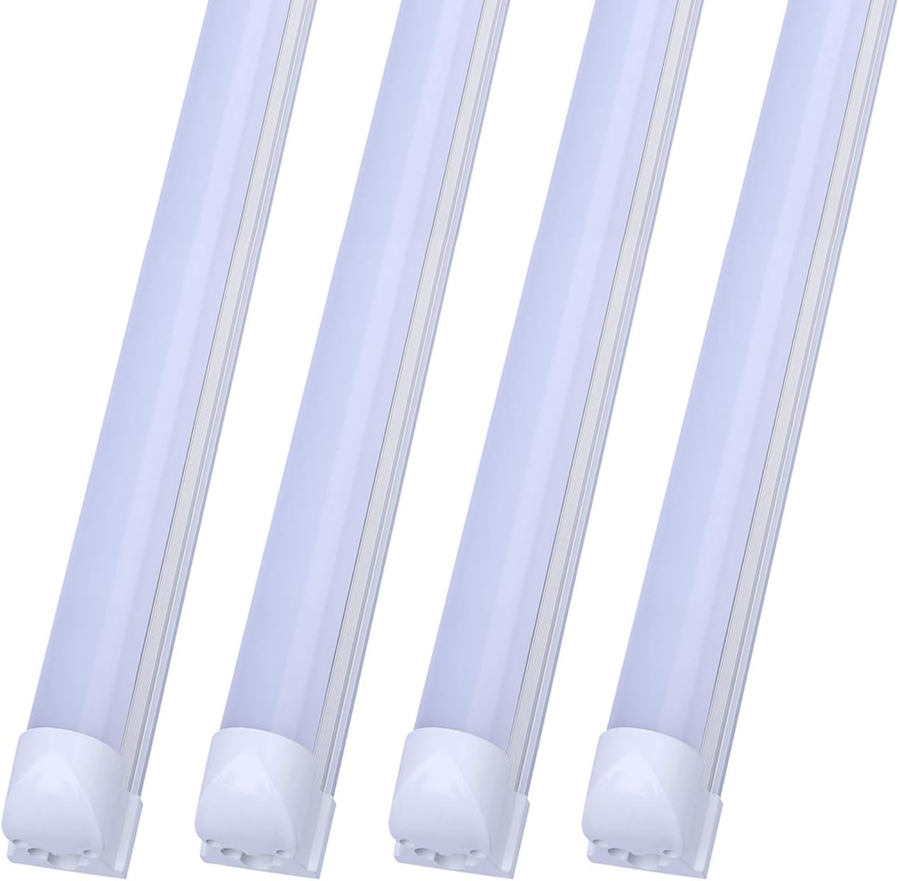 LIGHEART 8FT LED Shop Light Fixture,Integrate T8 Linkable Shop Lights ...