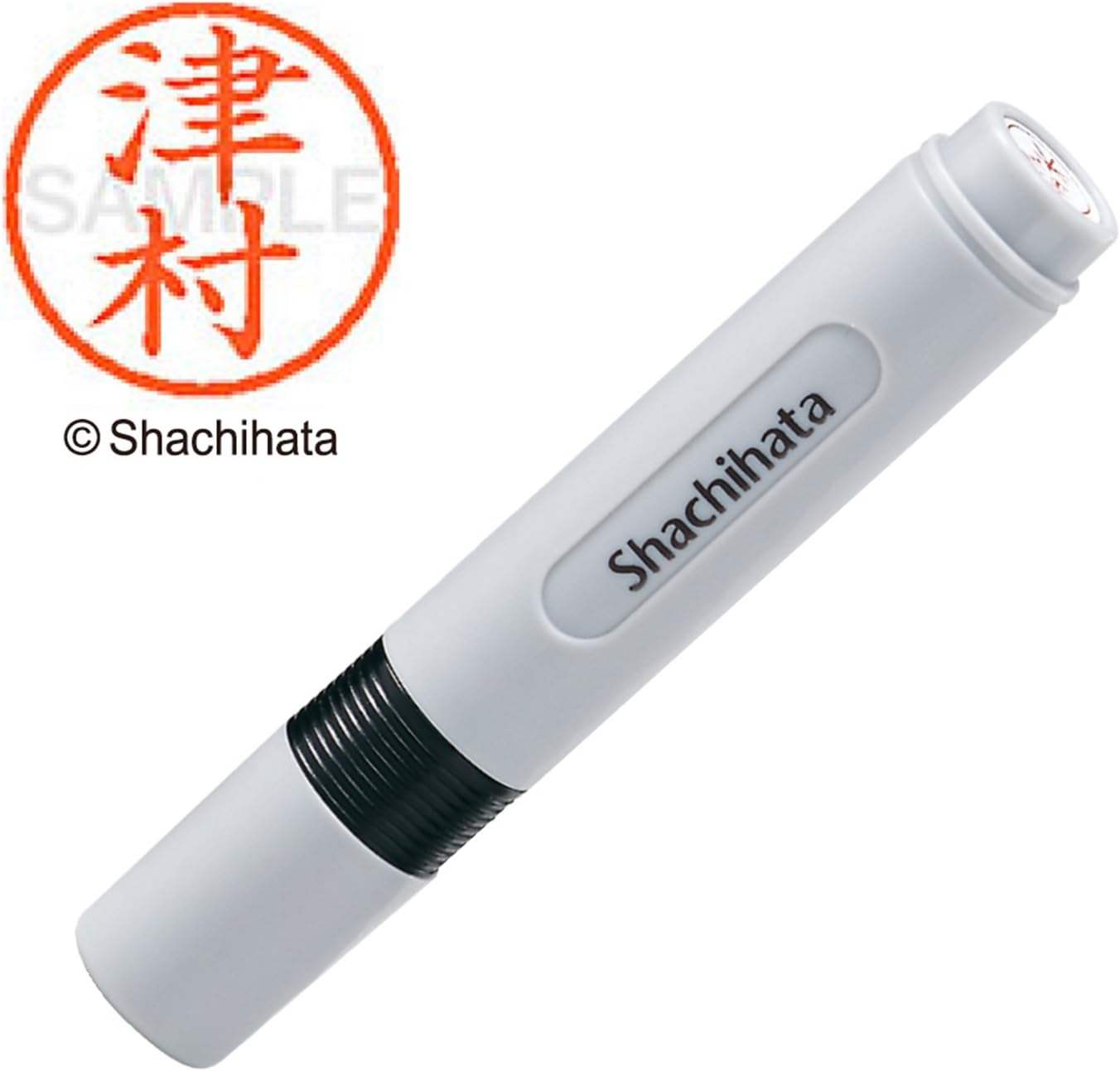 Shachihata Stamp Name 6 Correction Stamp XL-6 Stamp Face 0.2 inch (6 mm ...