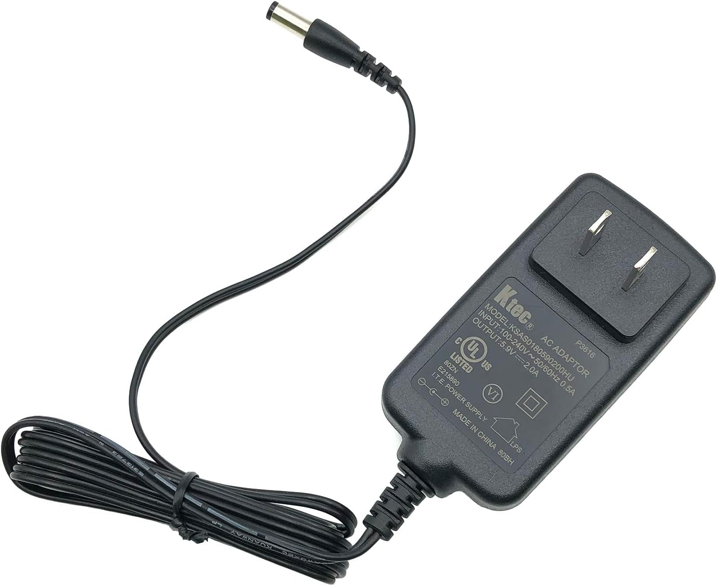 Amazon.com: Genuine Ktec KSAS0180590200HU AC Adapter 5.9V 2A Power ...