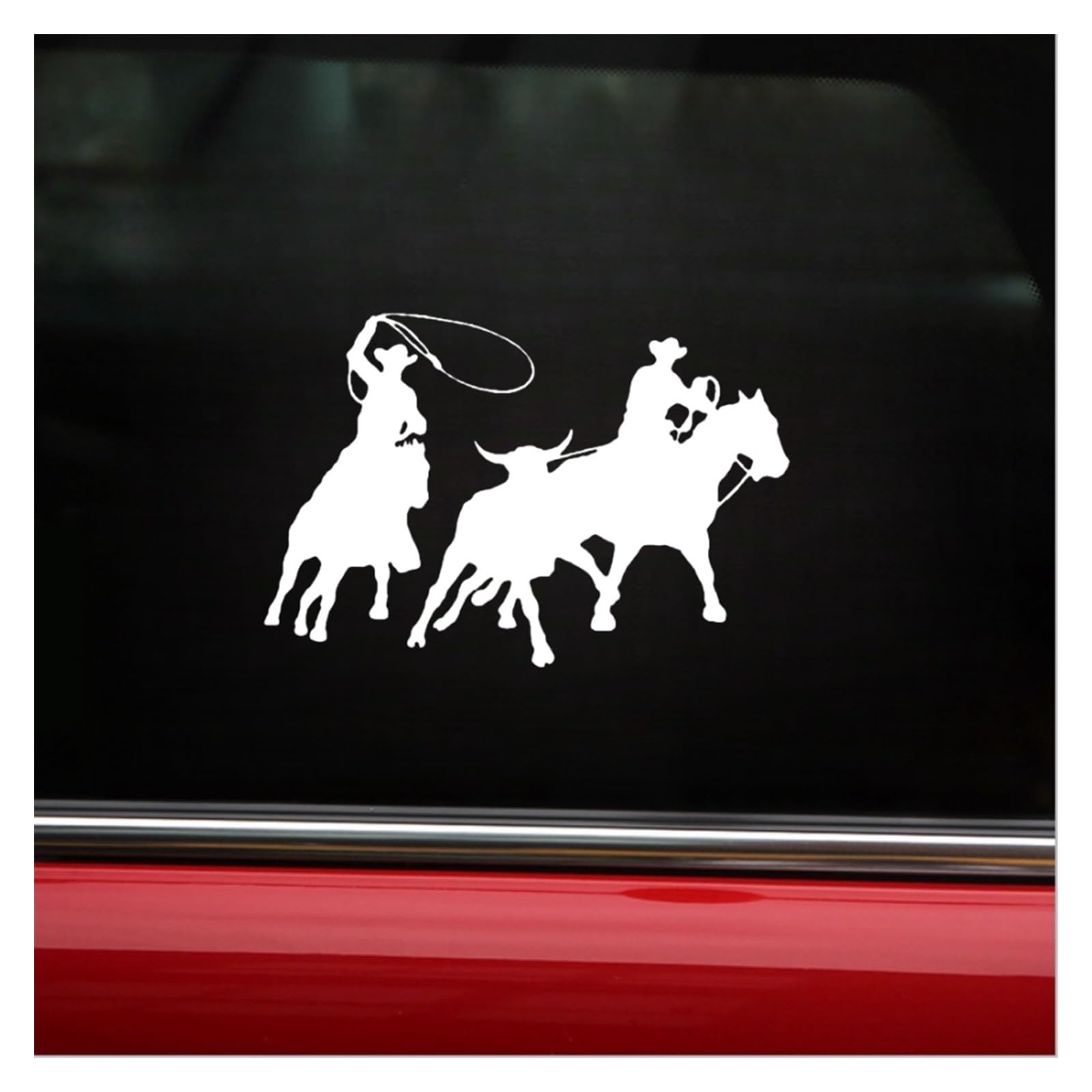 Team Roping Decals