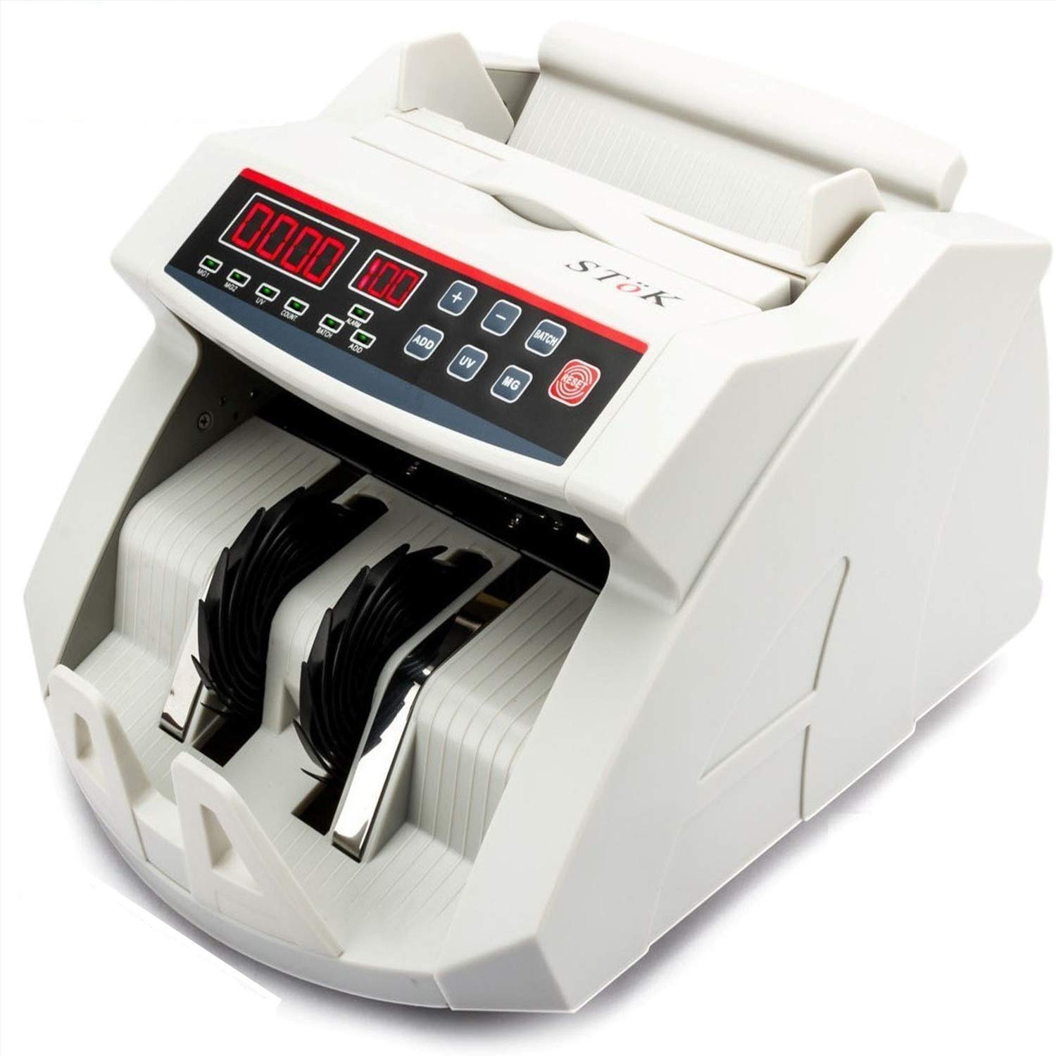 SToK (ST-MC01) Currency Counting Machine with UV/MG Counterfeit Notes ...