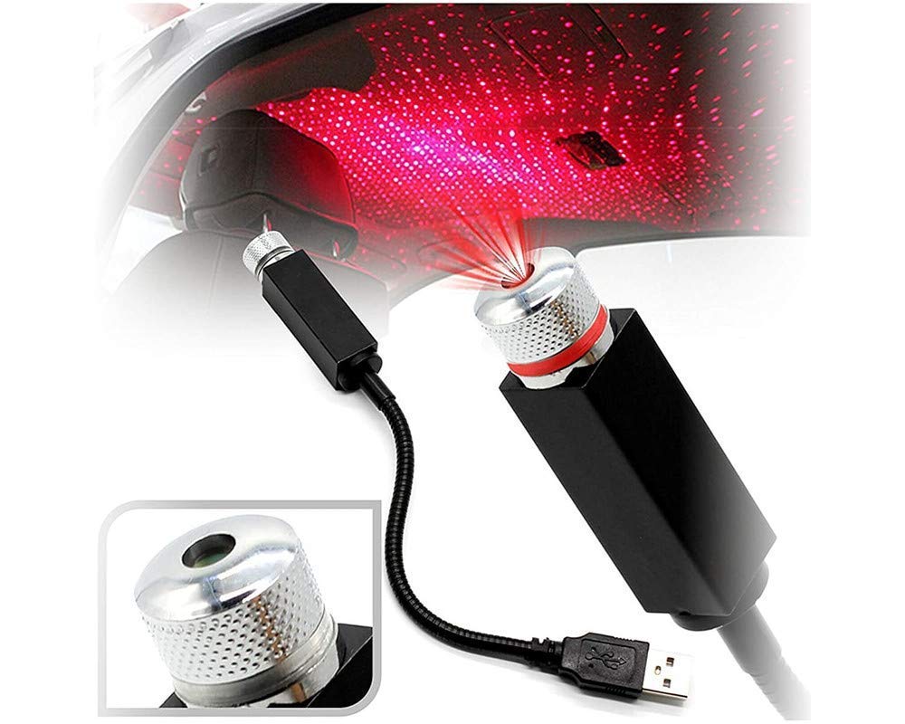 Nityasiddh USB Laser Light 360 Degree Rotation Use for Disco/Night/Room ...