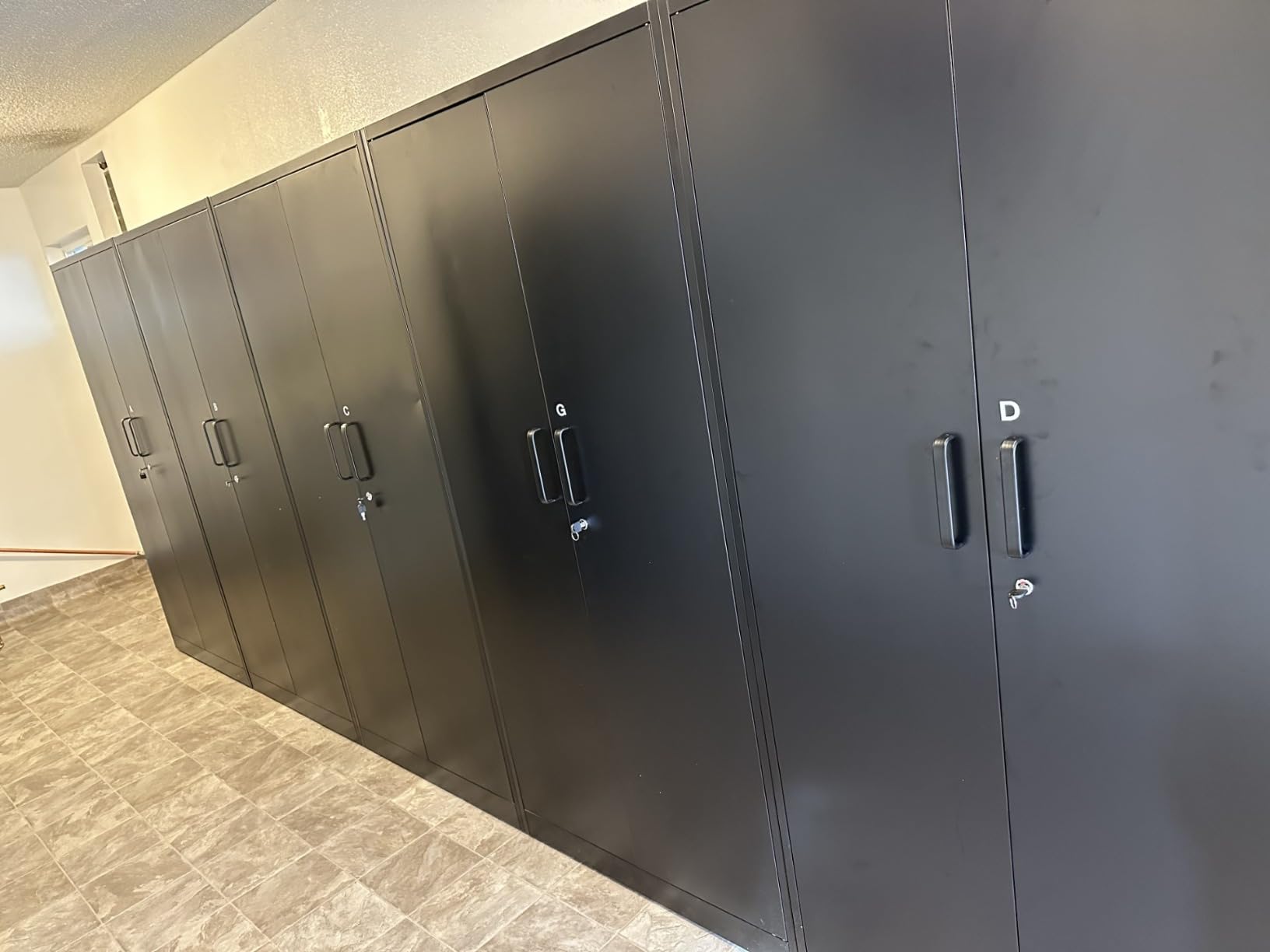 $27/mo - Finance Yizosh Metal Storage Locking Cabinet with 4 Doors and ...