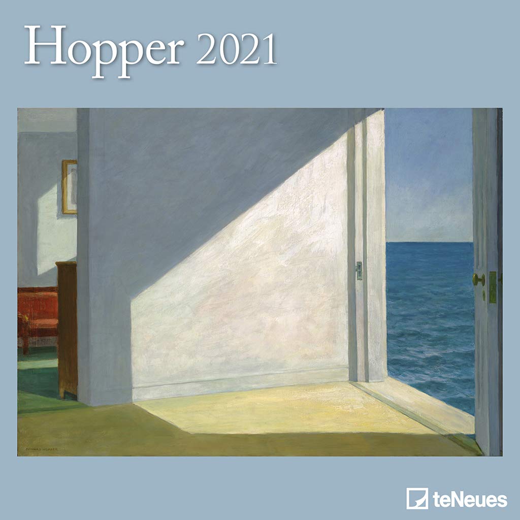Art Calendar - Hopper 2021 Square Wall Calendar : Edward Hopper, Edward ...