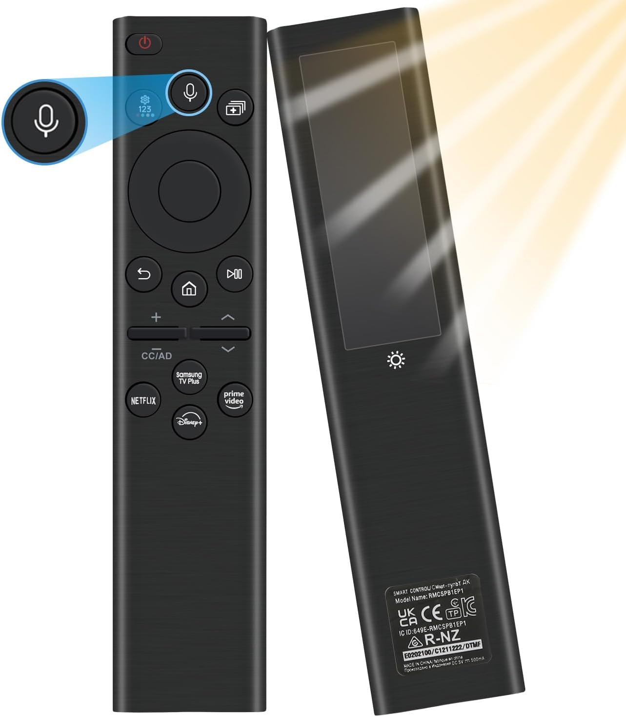 Amazon.com: BN59-01385A Solar Voice Remote for Samsung Smart Remote ...