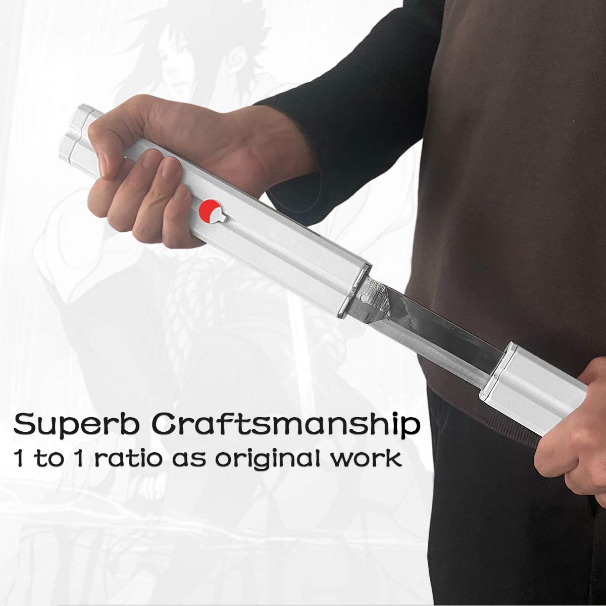 Buy Adust Sasuke Sword, Japanese Ninja Katana Samurai Sword, Cosplay ...