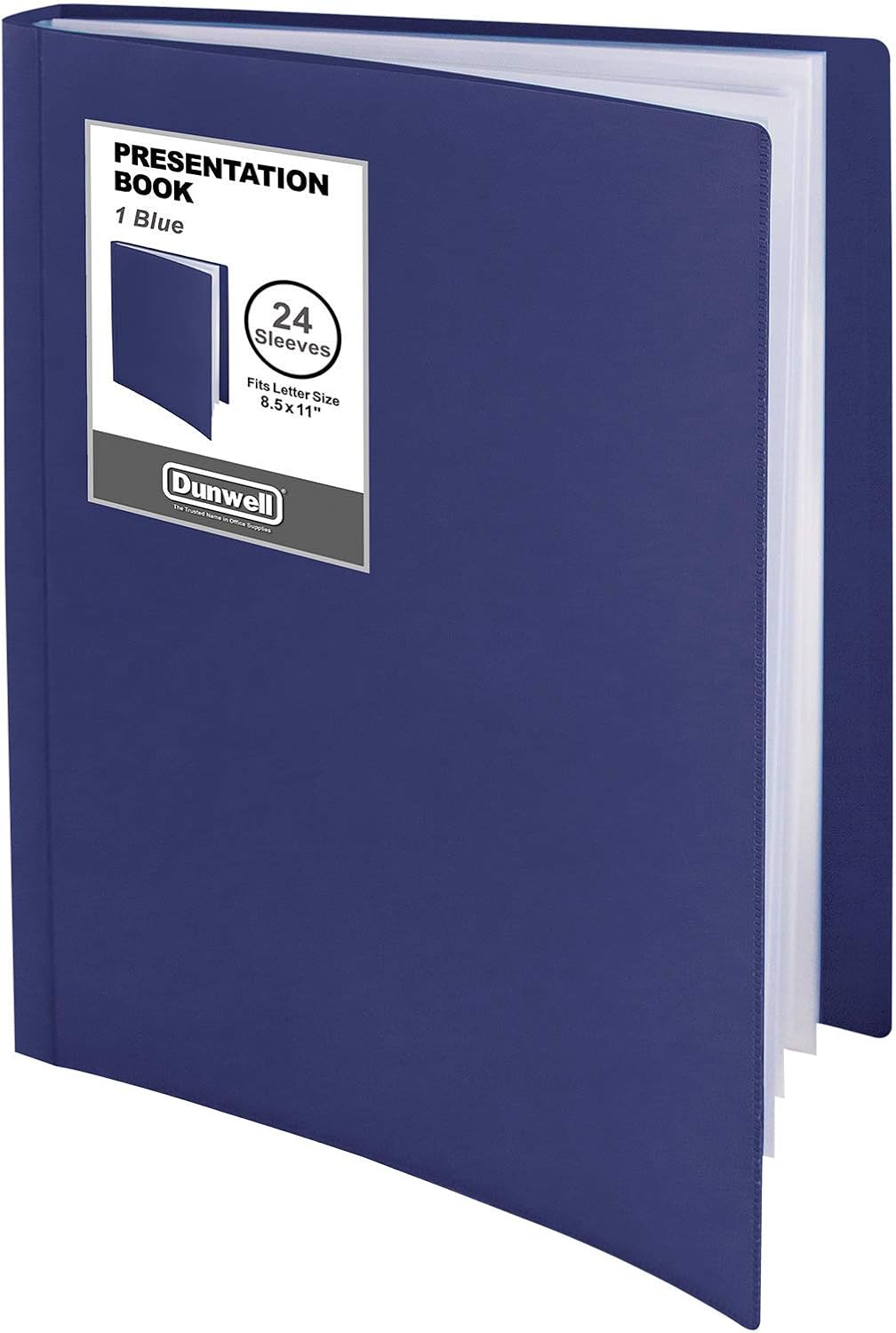 Amazon.com : Dunwell Presentation Binder 24-Pocket, Displays 48 Pages ...