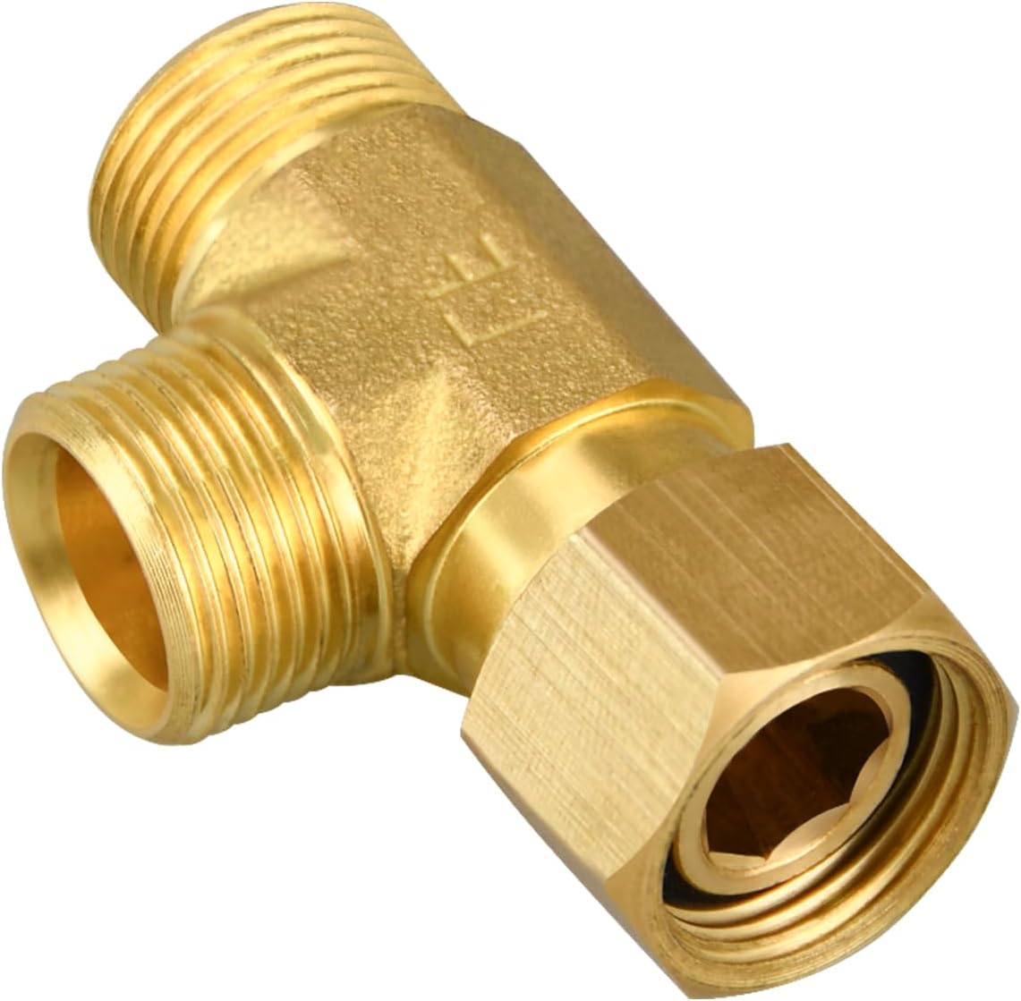 Amazon.com: 3/8“×3/8”×3/8“ Add-A-Tee Splitter, Angle Stop Add-A-Tee ...