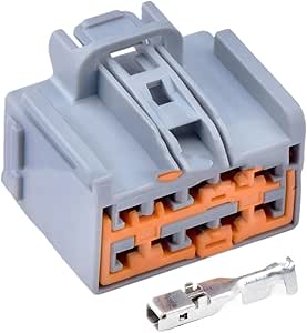 Amazon.com: PTREWB 10 Pin Auto Connector Car Amplifier Instrument Player Plug 7282-6457-40 7283 ...