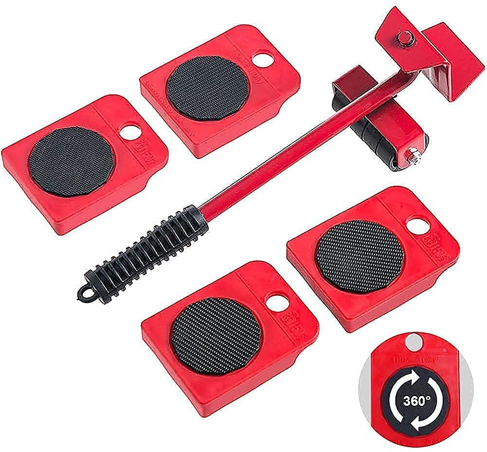 PRT Gold Furniture Lifter Rollers Gravity Heavy Furniture Appliance ...
