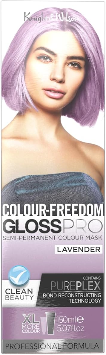 Colour-Freedom Gloss Pro 150ml Lavendar Semi-Permanent Hair Colour ...