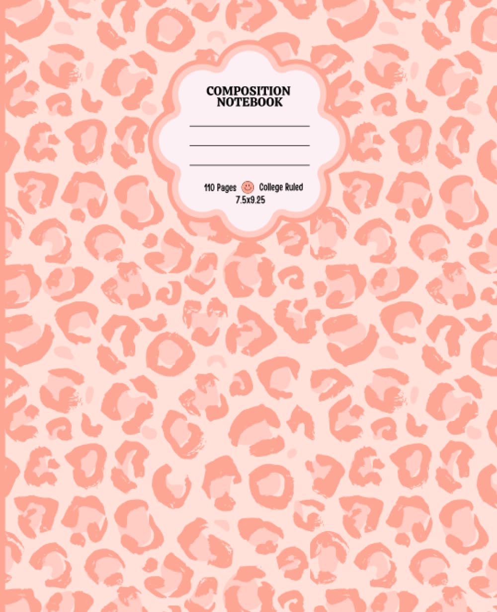 Preppy Composition Notebook: College Ruled, Cute Aesthetic Notebook for ...