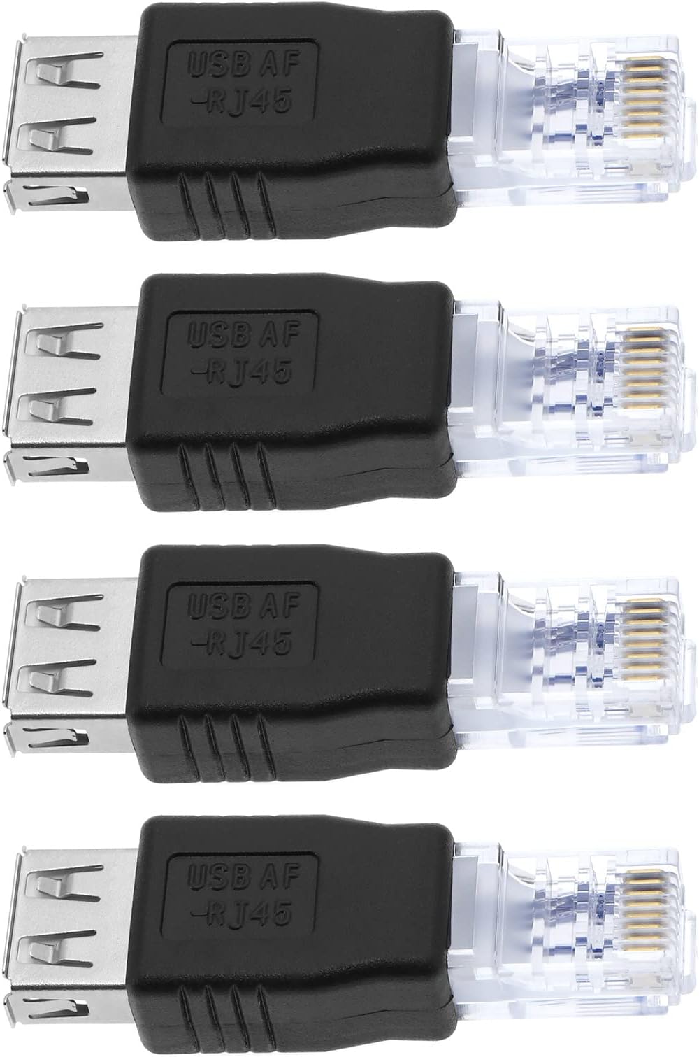 Amazon.com: Haokiang (2-Pack) USB - RJ45, USB2.0 A Female to RJ45 ...