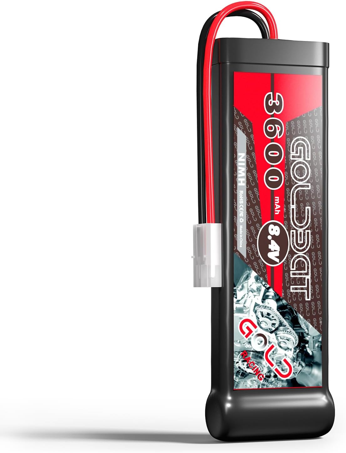 GOLDBAT 8.4V Battery Pack High Capacity 7-Cell 3600mAh NiMH Battery ...