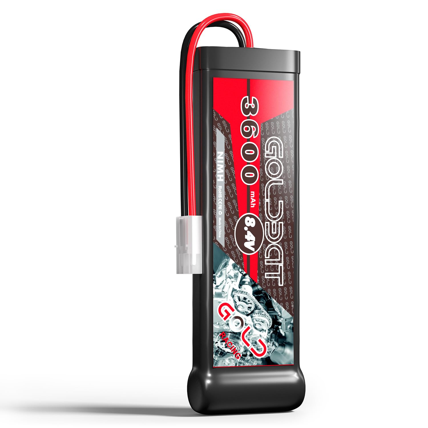 GOLDBAT 8.4V Battery Pack High Capacity 7-Cell 3600mAh NiMH Battery ...