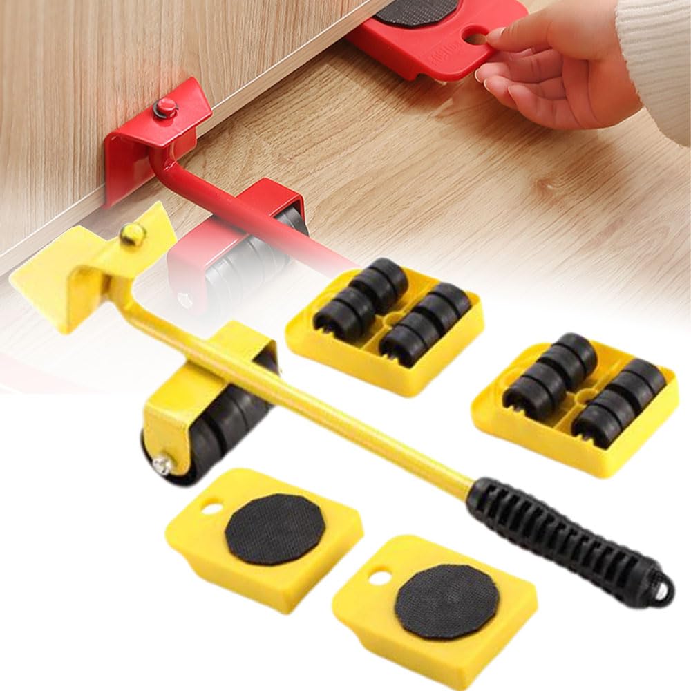 Furniture Lift Mover Tool Set, Furniture Lifters for Heavy Furniture ...