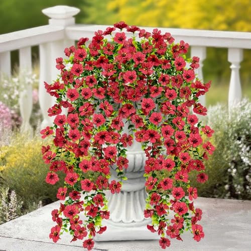 Amazon.com: 4 Pcs Outdoor Fall Decor, Fall Flowers Artificial For ...