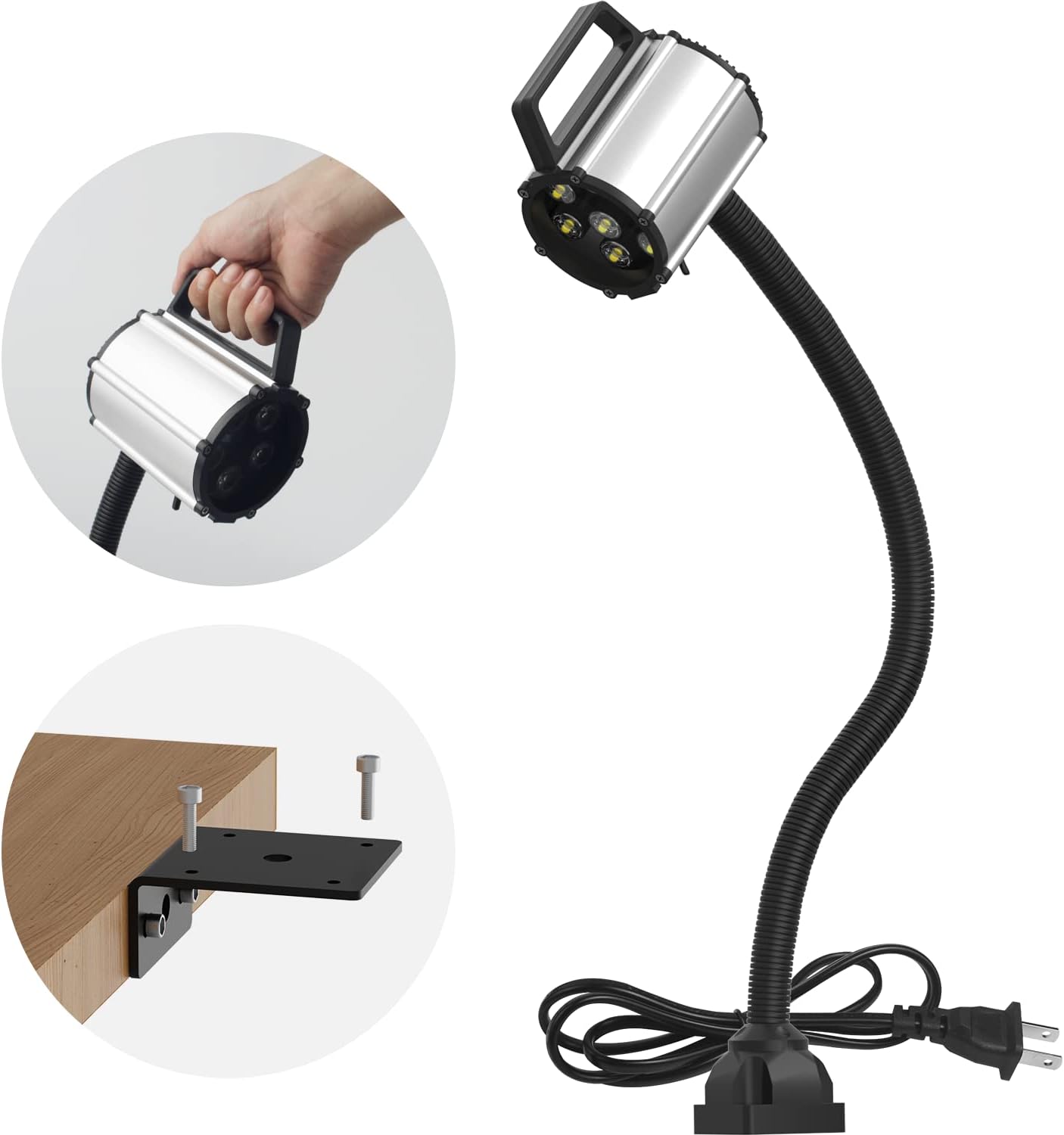 Led machine light, led work light, Led IP66 Waterproof Flexible ...