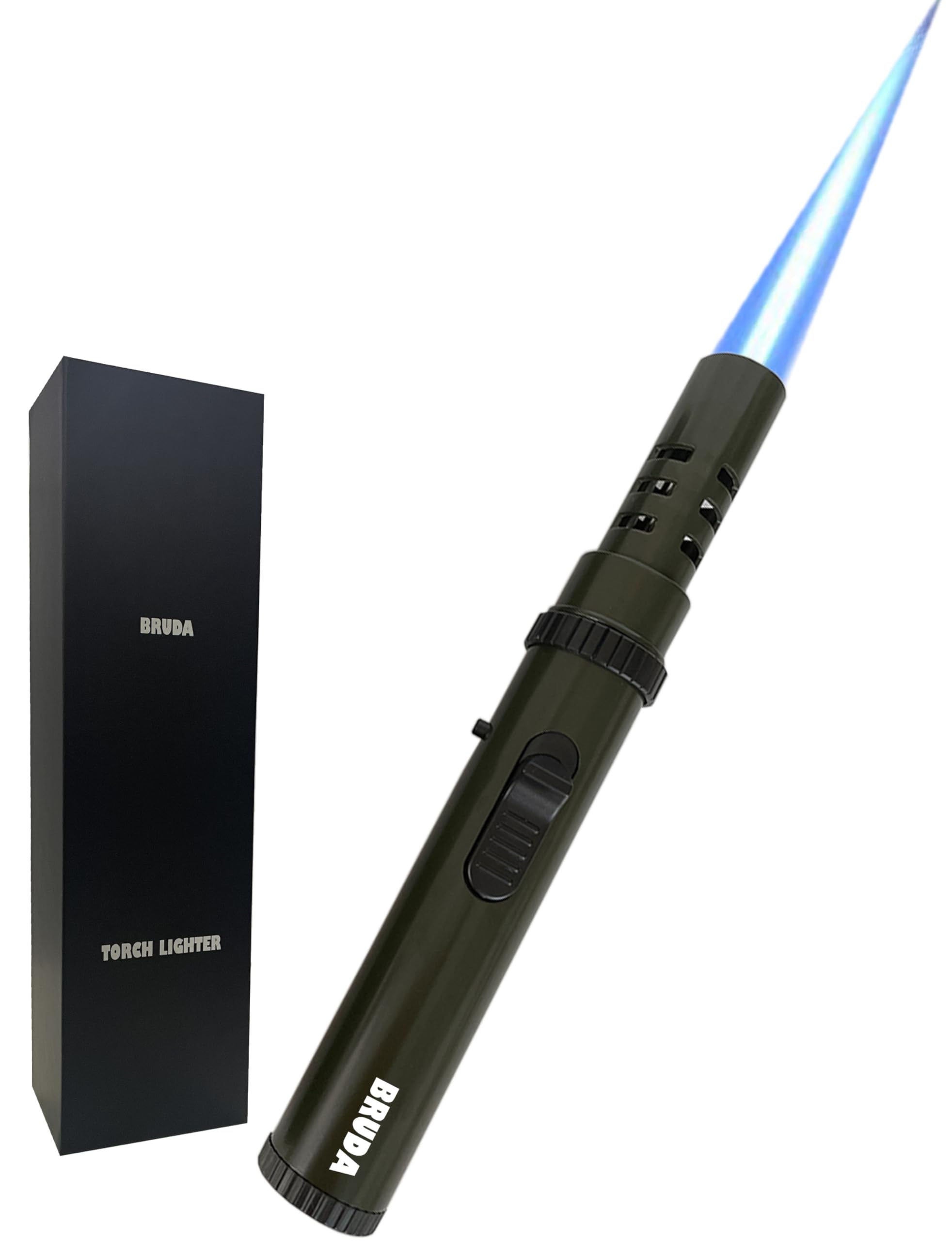 Amazon.com: Bruda Fire Starter Camping Butane Torch, Campfire Blow ...