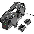 Amazon.com: Controller Charger for Xbox One, CVIDA Dual Xbox One/One S ...