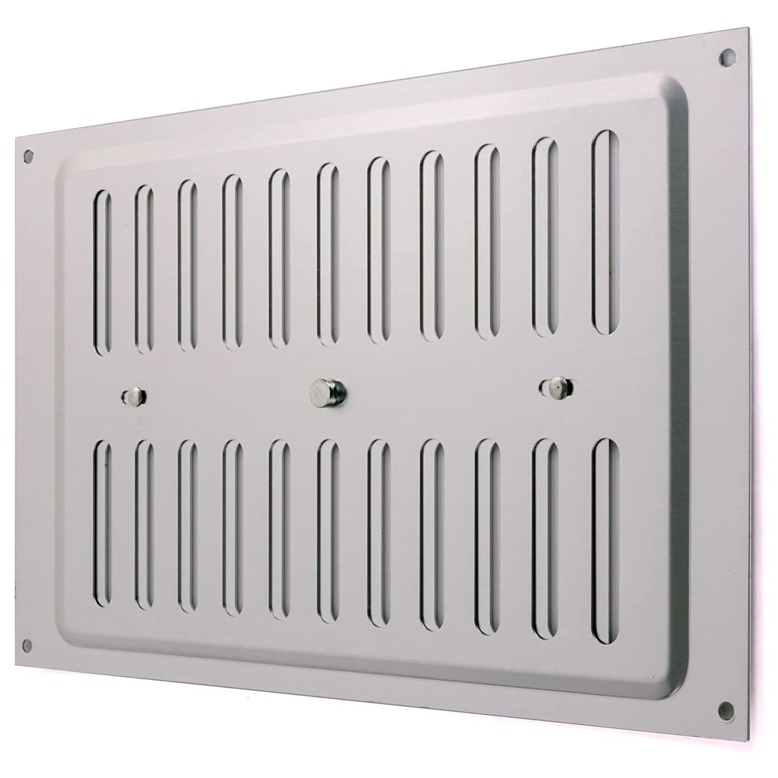 Open & Close Aluminium Air Vent 9" x 6" Hit & Miss Air Vents Adjustable ...