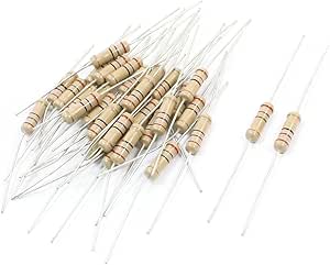 Amazon.com: Aexit 30 Pcs Fixed Resistors 2W 27 Ohm Through Hole ...
