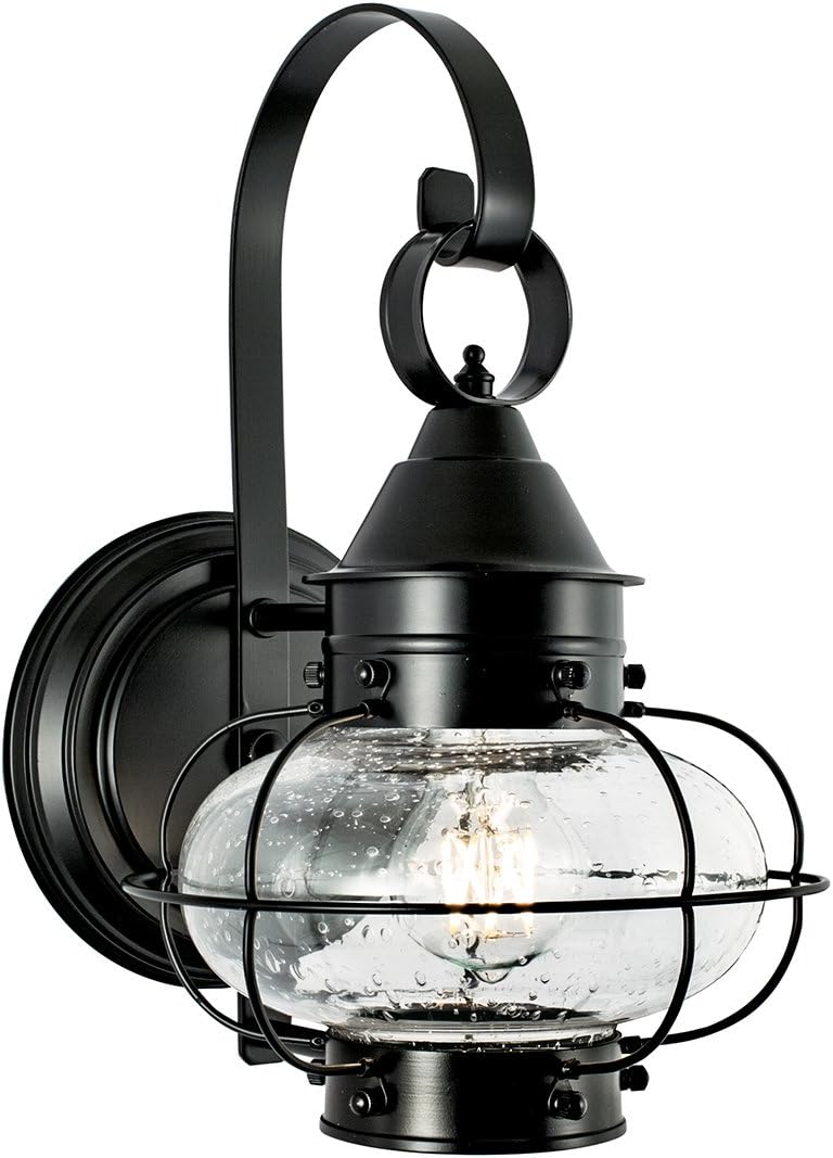 Amazon.com: Norwell Lighting 1324 Medium Cottage Onion (Black w/Seedy ...