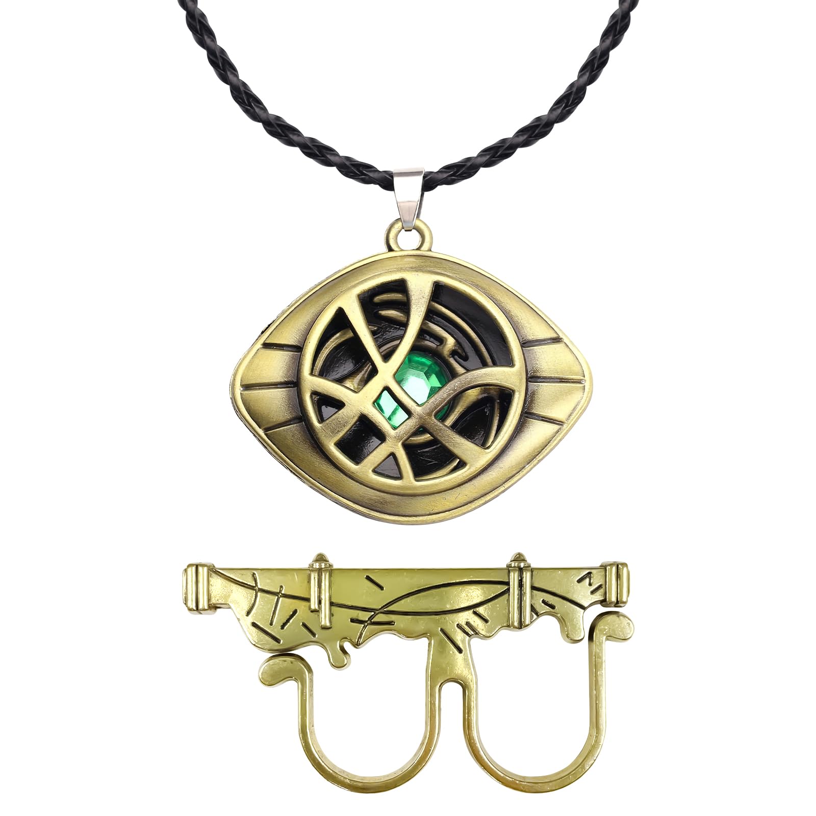 YDSTNiu Strange Necklace, Eye of Agamotto Pendant Necklace, Strange ...