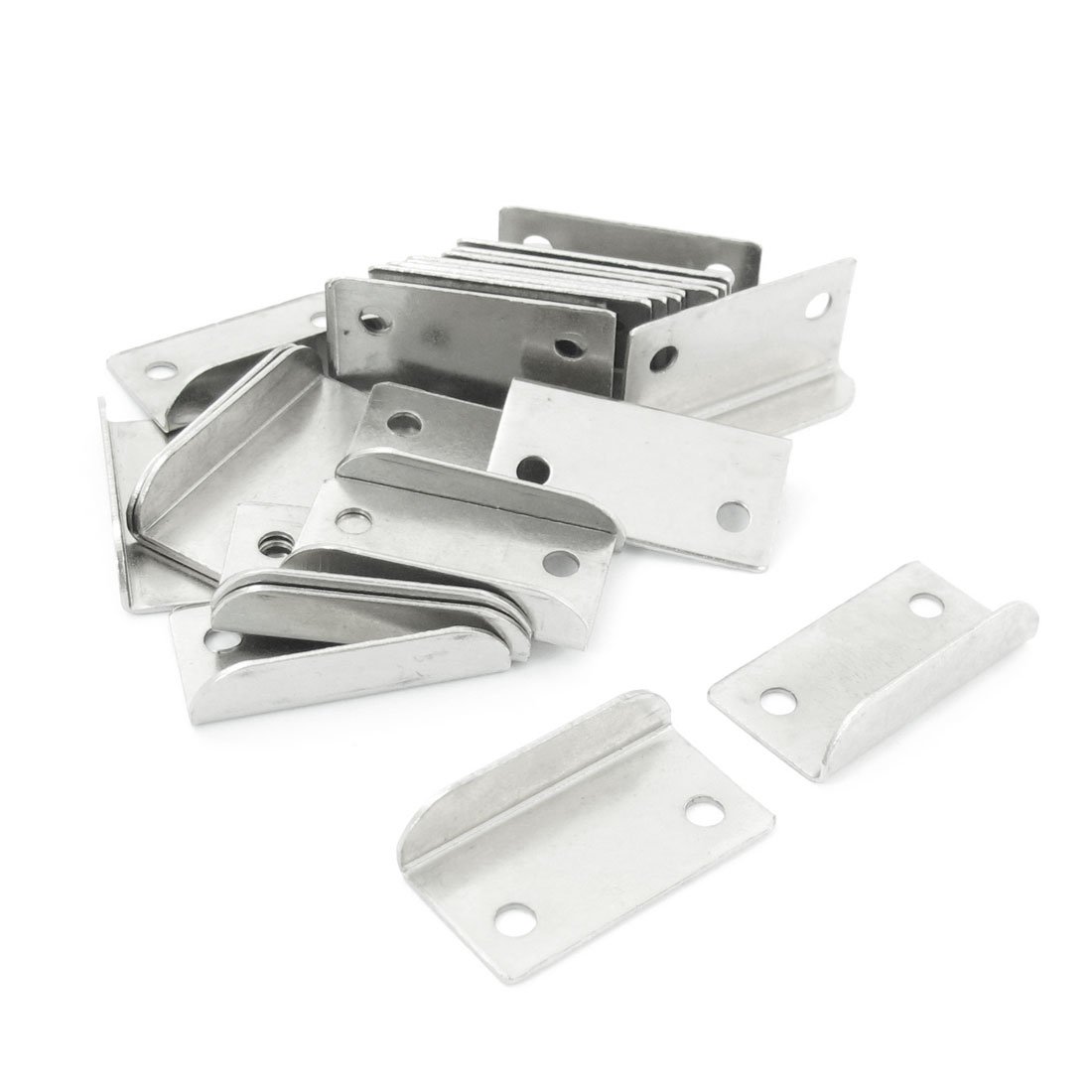 Sourcingmap 25 Pcs Home Office Silver Tone Metal Angled Drawer Lock ...