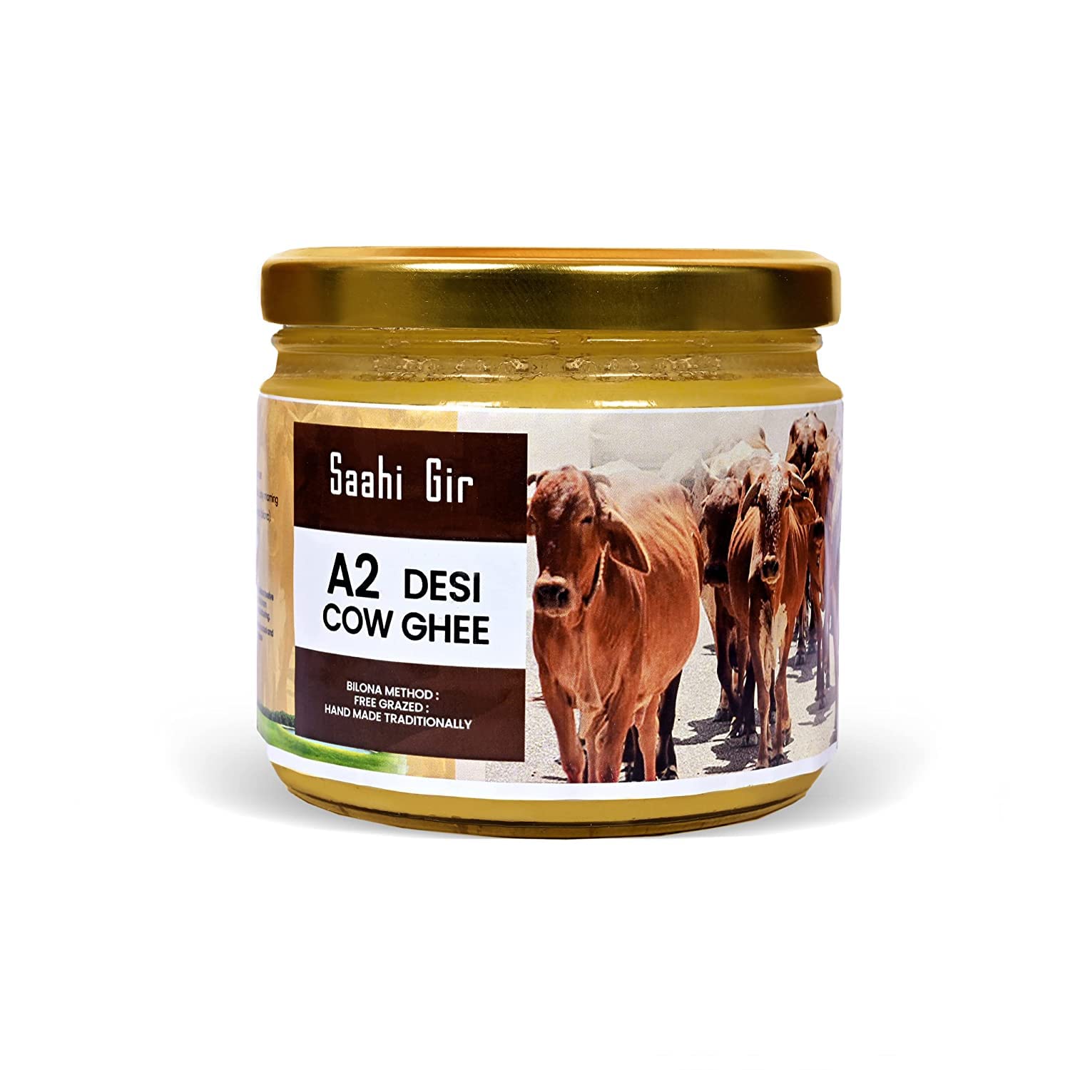 Buy Saahi Gir A2 Desi Cow Ghee Made With Bilona Method using milk of Desi Cows - Sahiwal, Rathi ...