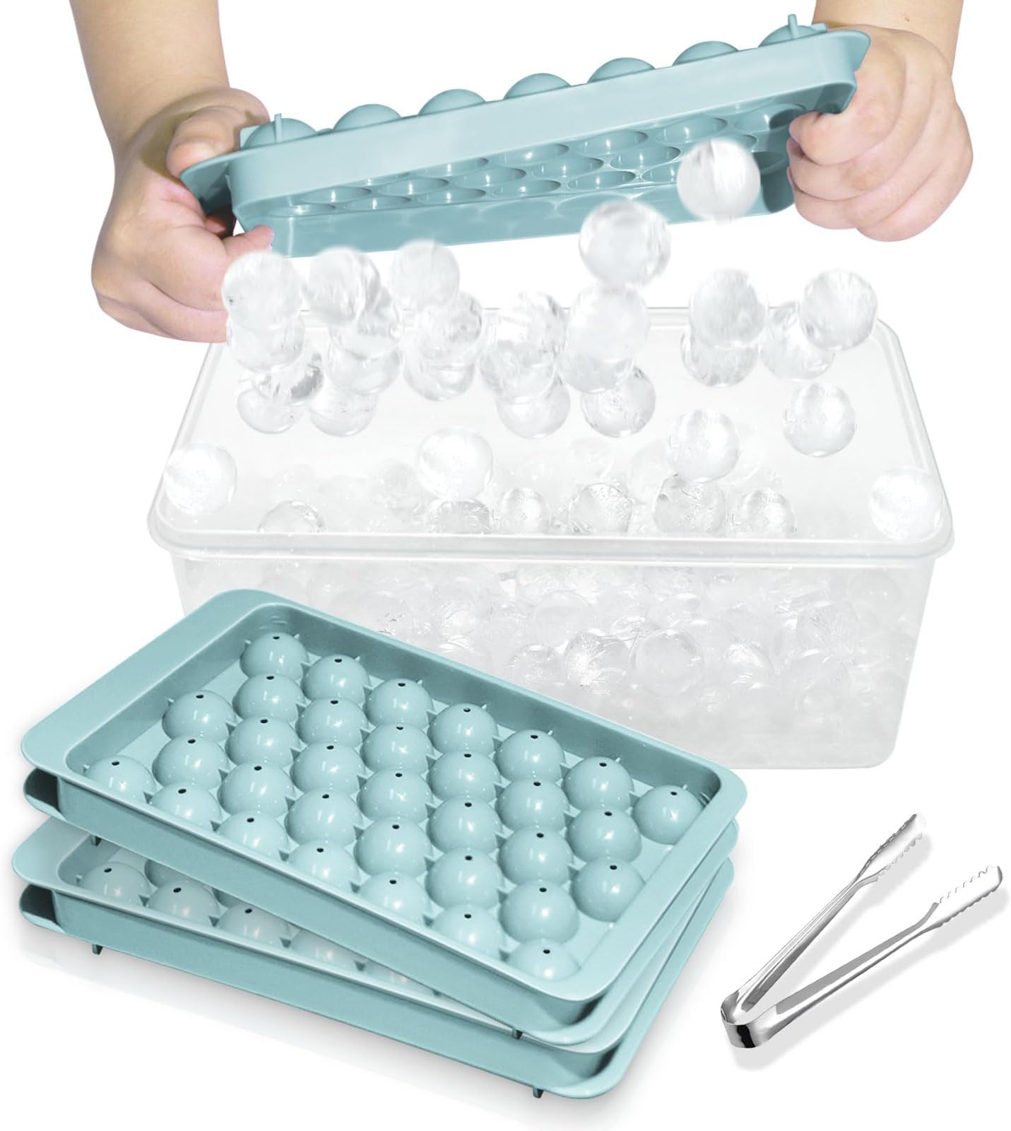 Eiswürfelform eiswürfelmaschine mit deckel ice cube tray,104 Fach ...