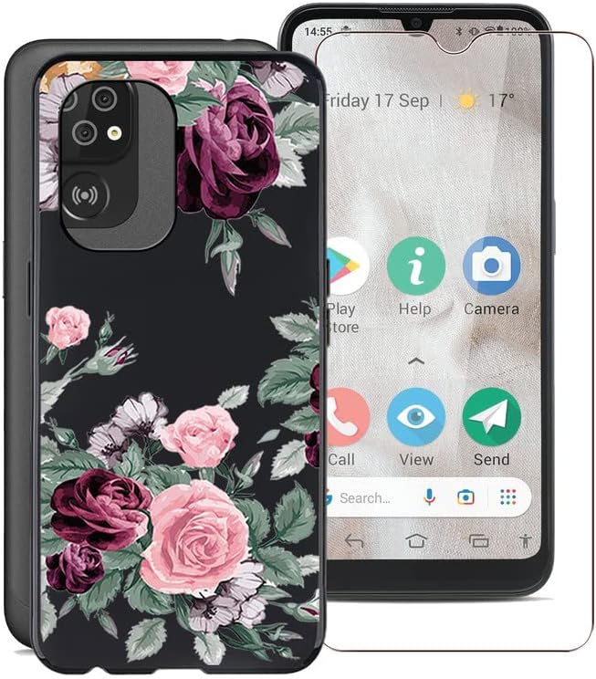 KJYF Mobile Phone Case for Doro 8100 (6.1 inches), Soft Silicone TPU ...