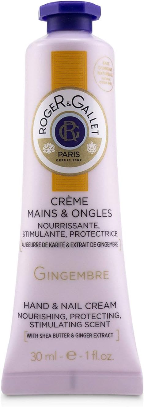Roger & Gallet Ginger Hand & Nail Cream 30ml : Amazon.co.uk: Beauty