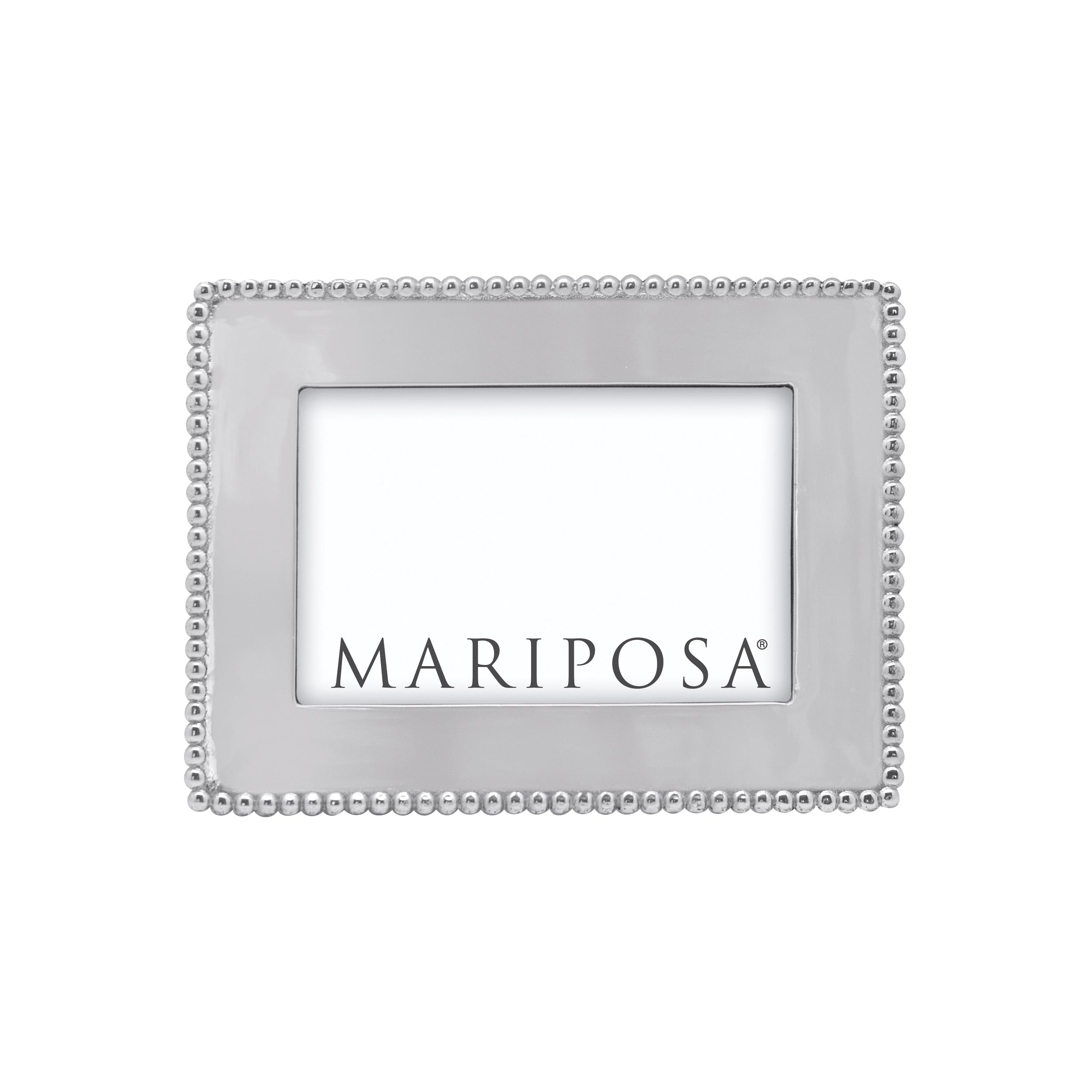 Amazon.com - MARIPOSA BEADED 4X6 ENGRAVABLE FRAME | SILVER | BRILLANTE ...