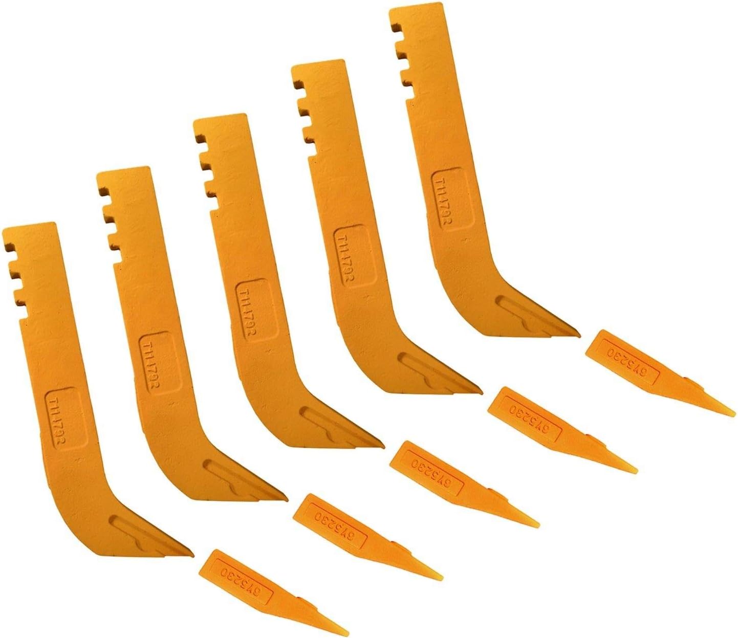 Amazon.com: 5 Scarifier Shanks & Tips, Fits Many John Deere Motor ...